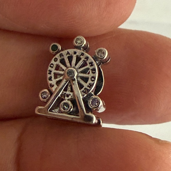 Pandora | Accessories | Pandora Silver Ferris Wheel Charm | Poshmark
